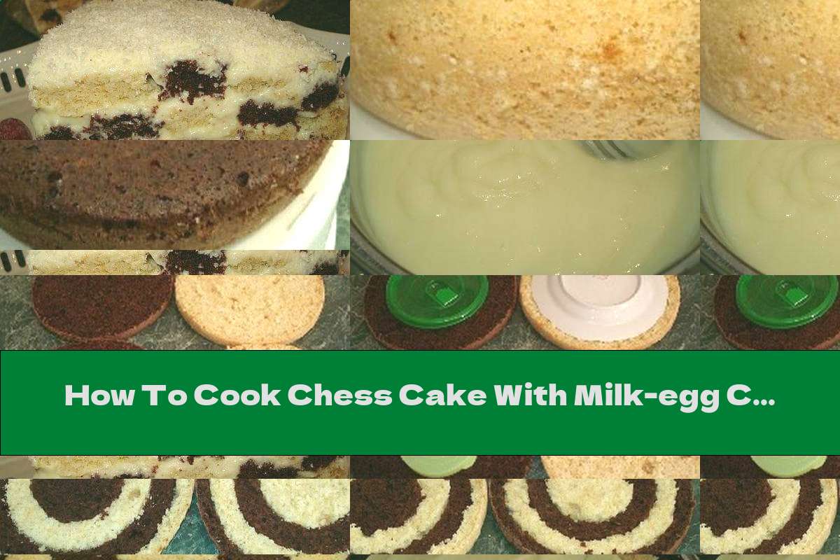 How To Cook Chess Cake With Milk-egg Cream And Coconut - Recipe - This ...