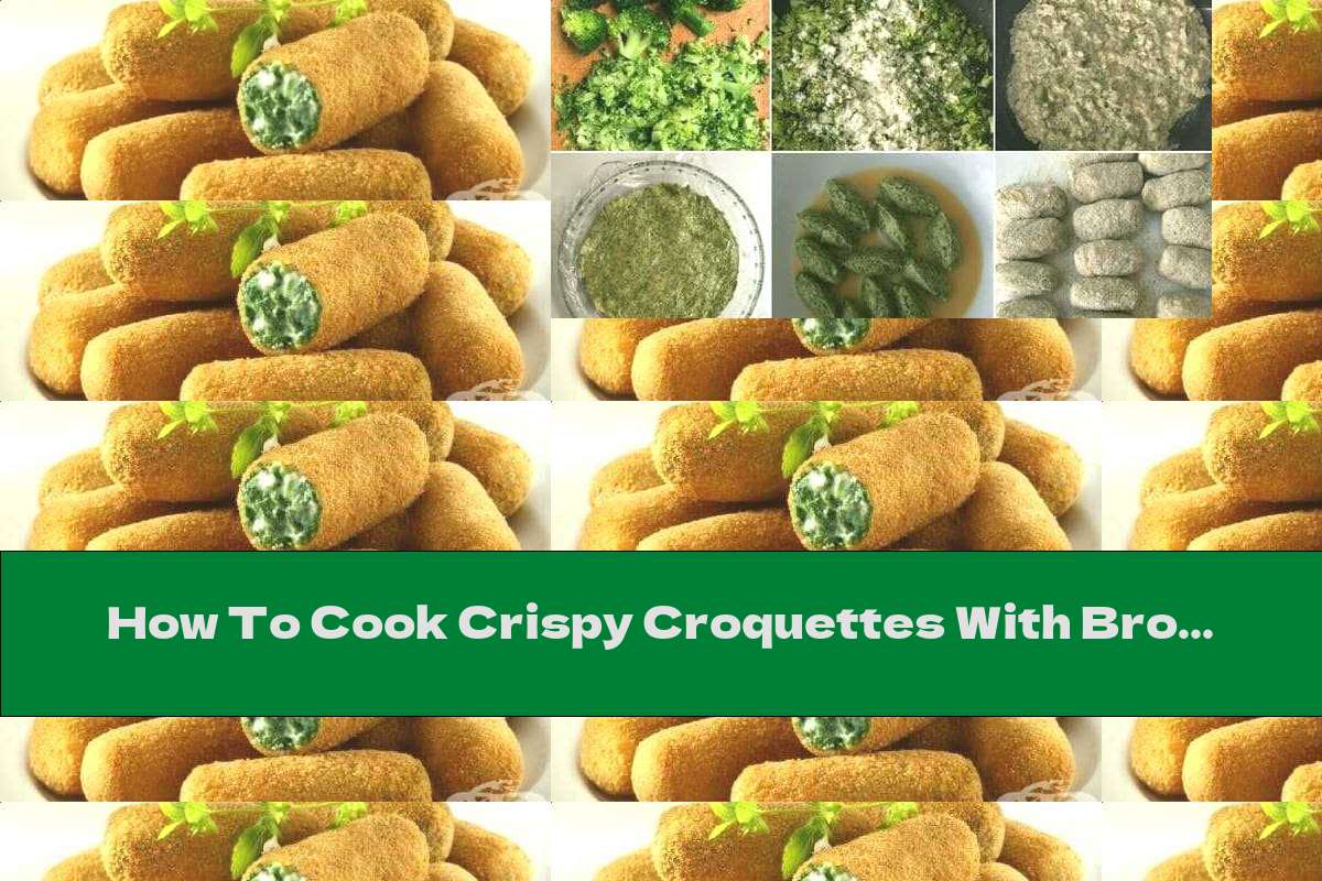 How To Cook Crispy Croquettes With Broccoli - Recipe - This Nutrition