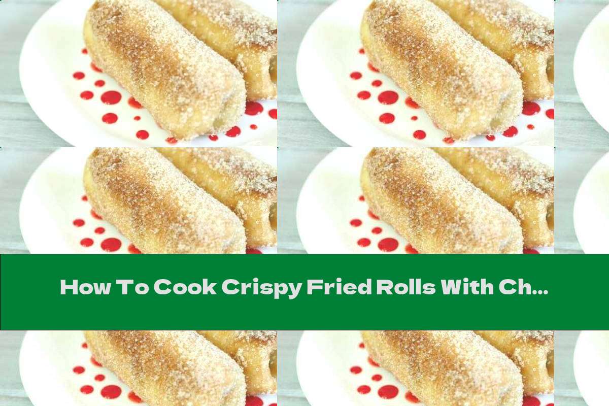 How To Cook Crispy Fried Rolls With Cheesecake Filling - Recipe - This ...