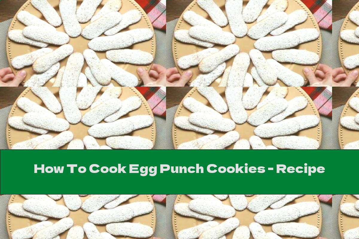 How To Cook Egg Punch Cookies - Recipe - This Nutrition