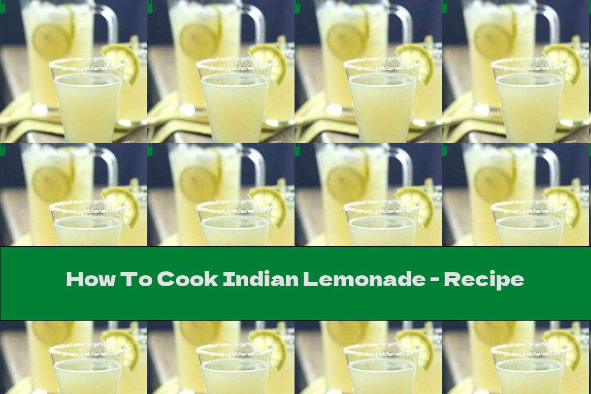 How To Cook Indian Lemonade - Recipe - This Nutrition