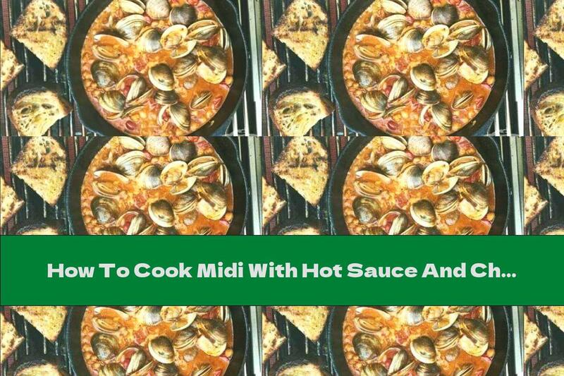 How To Cook Midi With Hot Sauce And Chickpeas - Recipe - This Nutrition