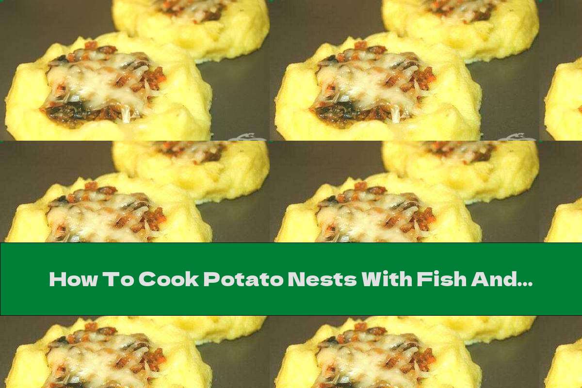 How To Cook Potato Nests With Fish And Cheese - Recipe - This Nutrition