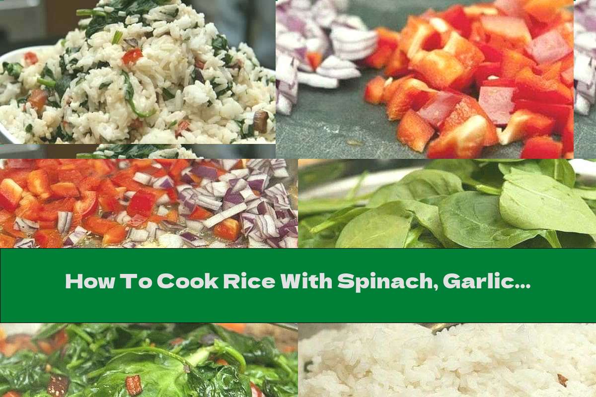 How To Cook Rice With Spinach, Garlic And Cheese - Recipe - This Nutrition