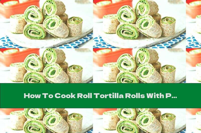 How To Cook Roll Tortilla Rolls With Pea And Cheese Dip - Recipe - This ...