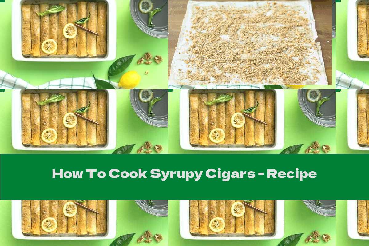 How To Cook Syrupy Cigars - Recipe - This Nutrition