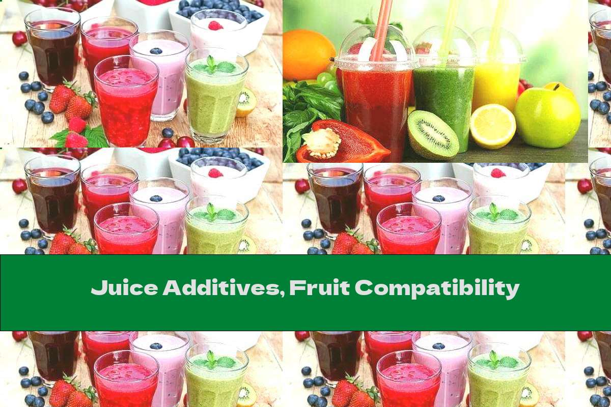 Juice Additives Fruit Compatibility This Nutrition
